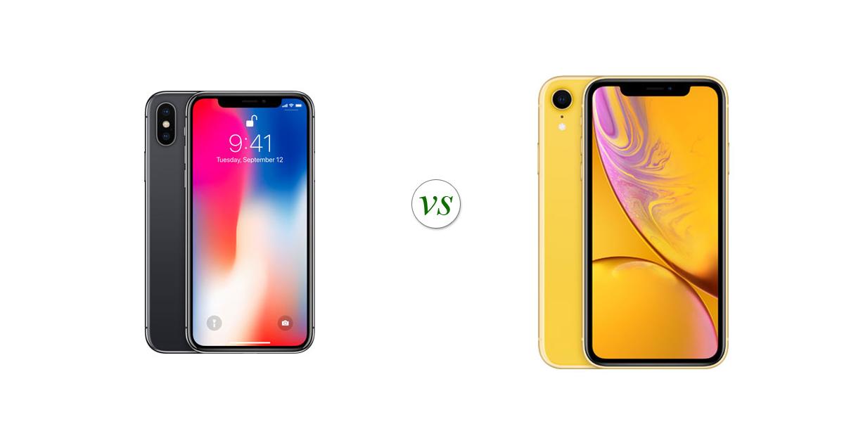 Apple iPhone X vs Apple iPhone XR: Side by Side Specs Comparison