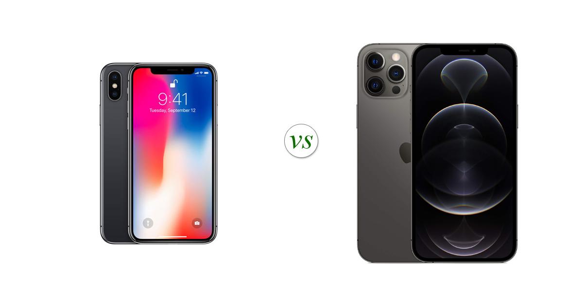 Apple iPhone X vs Apple iPhone 12 Pro Max: Side by Side Specs Comparison