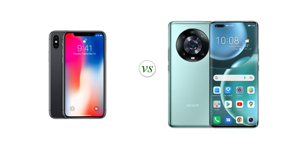 Apple iPhone X vs HONOR Magic4 Pro: Side by Side Specs Comparison