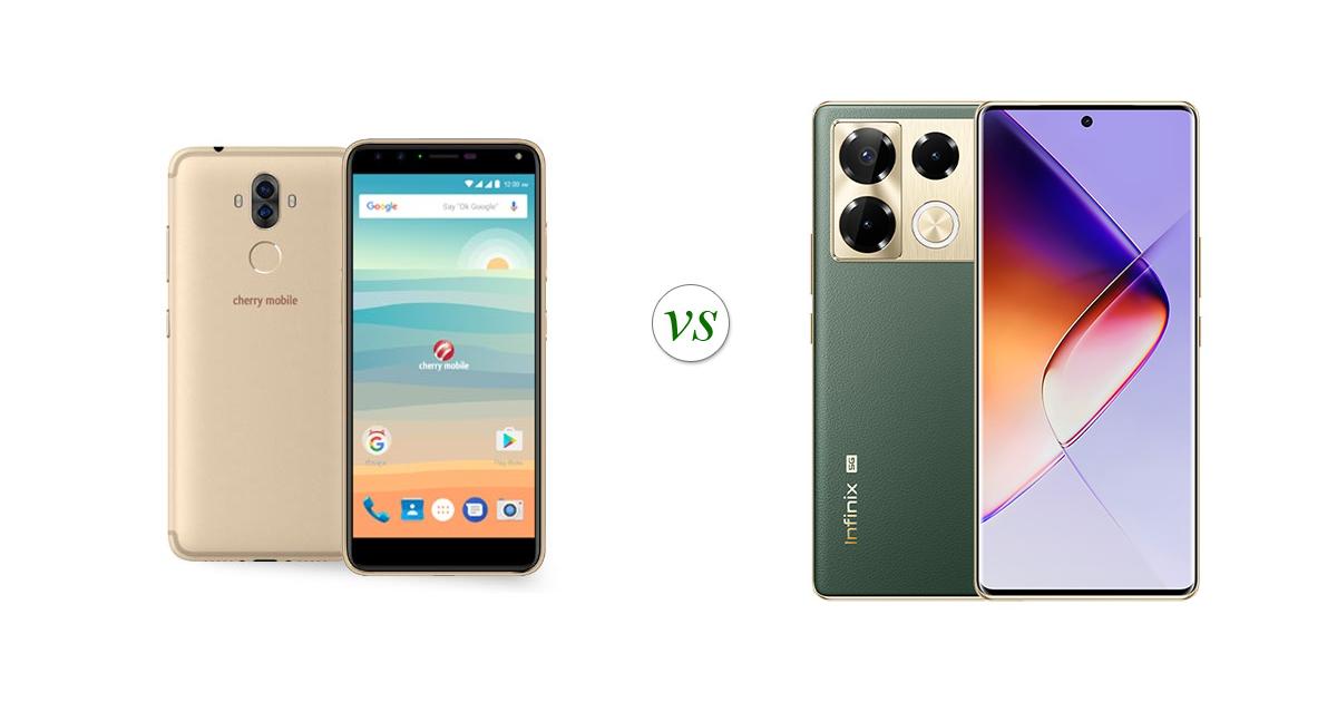 Cherry Mobile Flare S6 Plus vs Infinix NOTE 40 Pro: Side by Side Specs ...