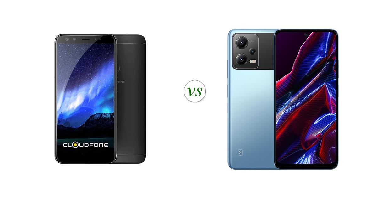 Cloudfone Next Infinity Quattro vs POCO X5 5G: Side by Side Specs ...