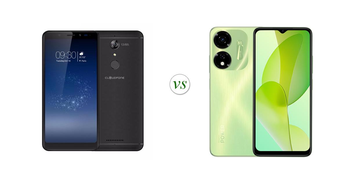 Cloudfone Next Infinity vs itel P55 5G: Side by Side Specs Comparison