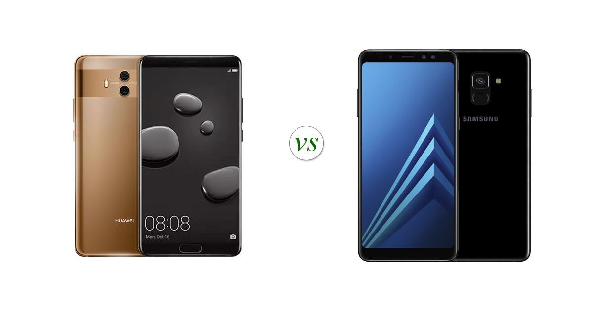 Huawei Mate 10 vs Samsung Galaxy A8+ (2018): Side by Side Specs Comparison
