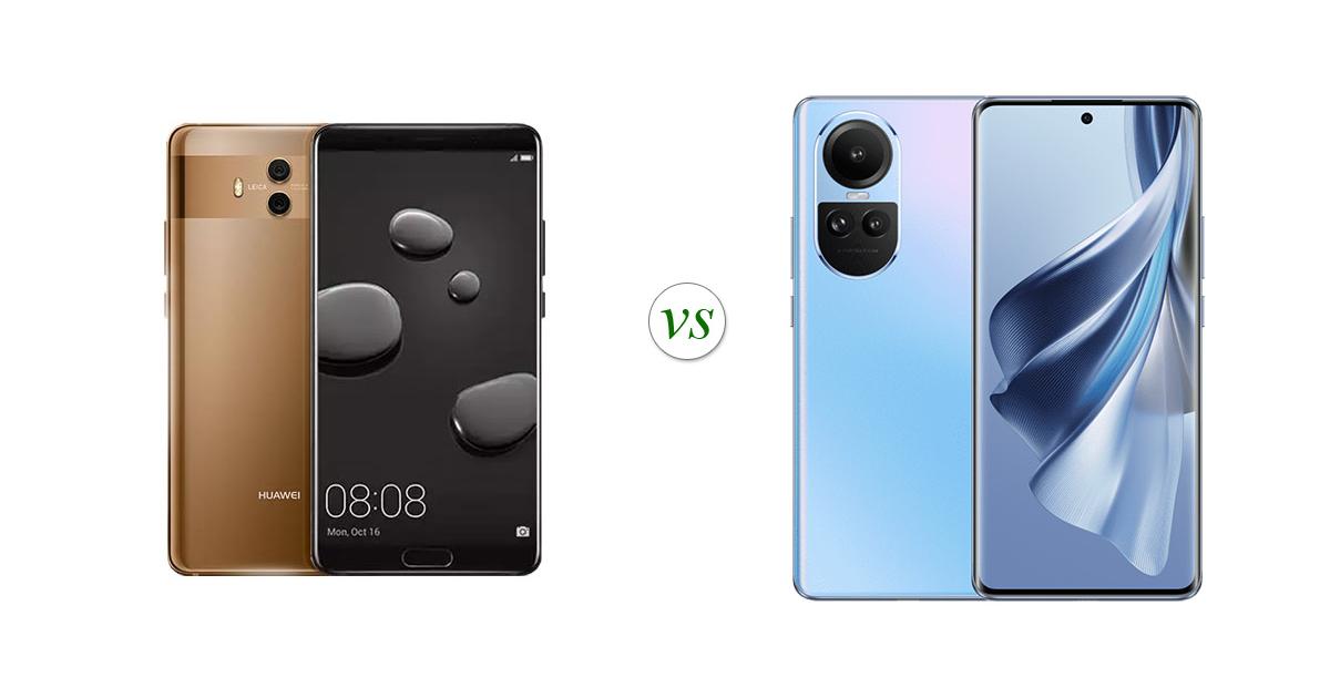 Huawei Mate 10 vs OPPO Reno10 5G: Side by Side Specs Comparison