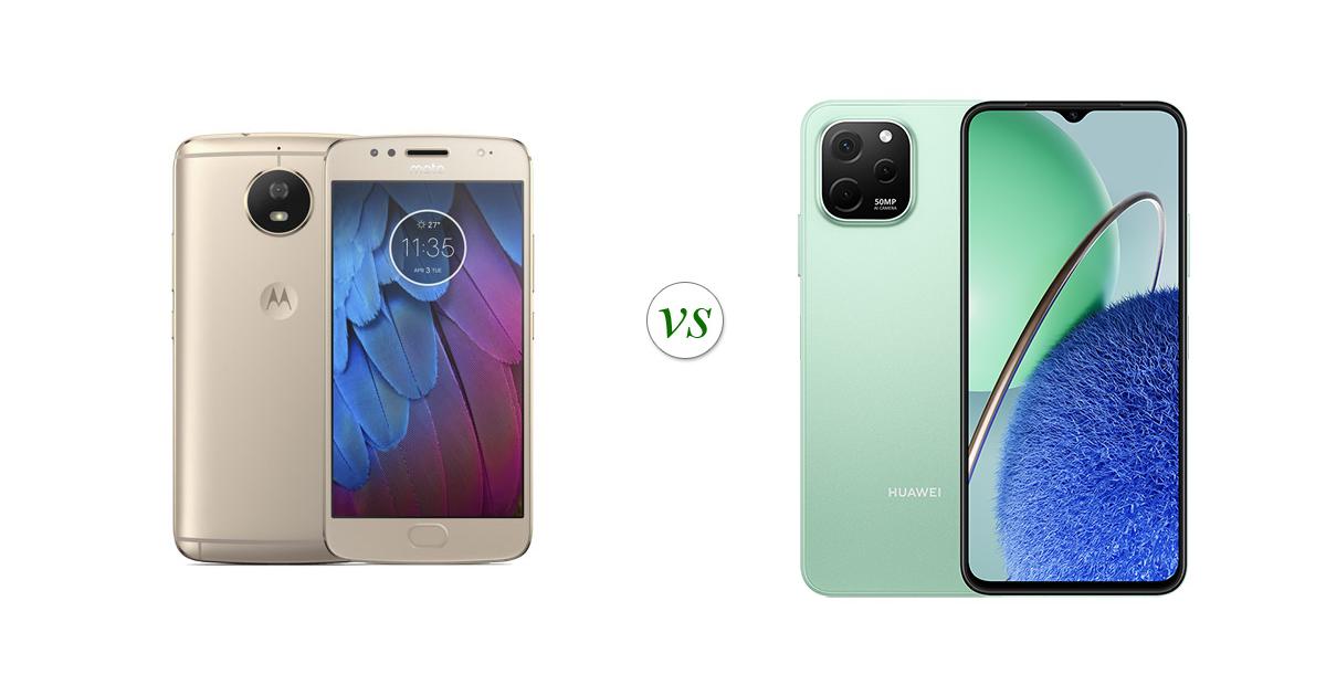 Motorola Moto G5s vs Huawei nova Y61: Side by Side Specs Comparison
