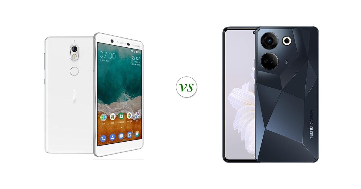 Nokia 7 vs TECNO CAMON 20 Pro: Side by Side Specs Comparison