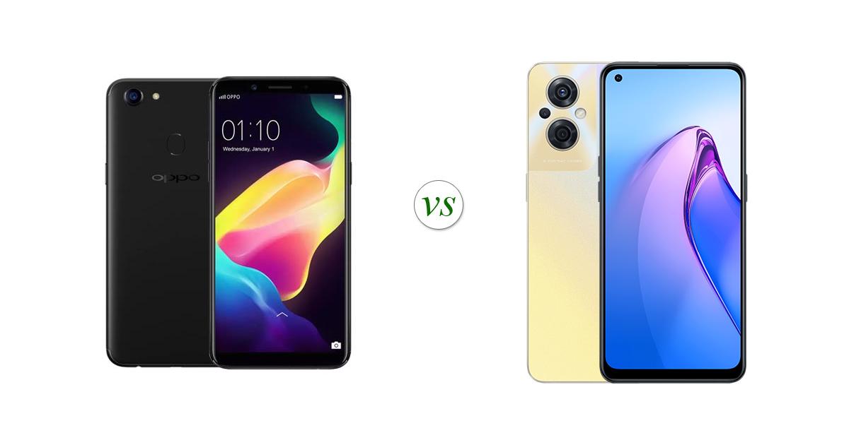OPPO F5 vs OPPO Reno8 Z 5G: Side by Side Specs Comparison
