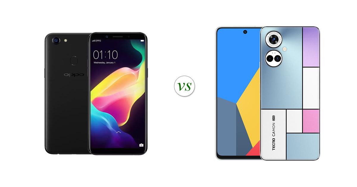 OPPO F5 vs TECNO Camon 19 Pro: Side by Side Specs Comparison