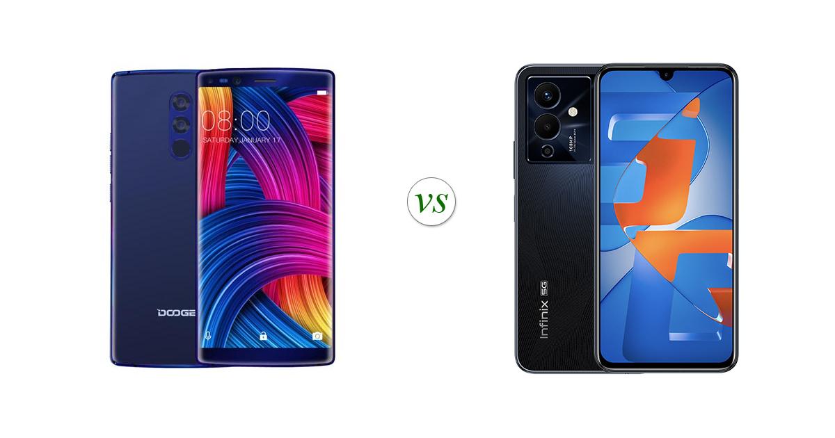 Doogee Mix 2 vs Infinix Note 12 PRO 5G: Side by Side Specs Comparison
