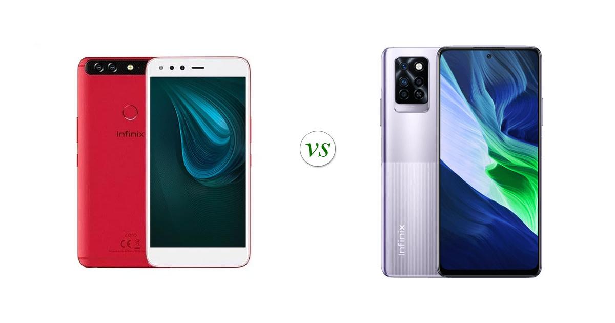 Infinix Mobile Zero 5 vs Infinix Note 10 Pro: Side by Side Specs Comparison