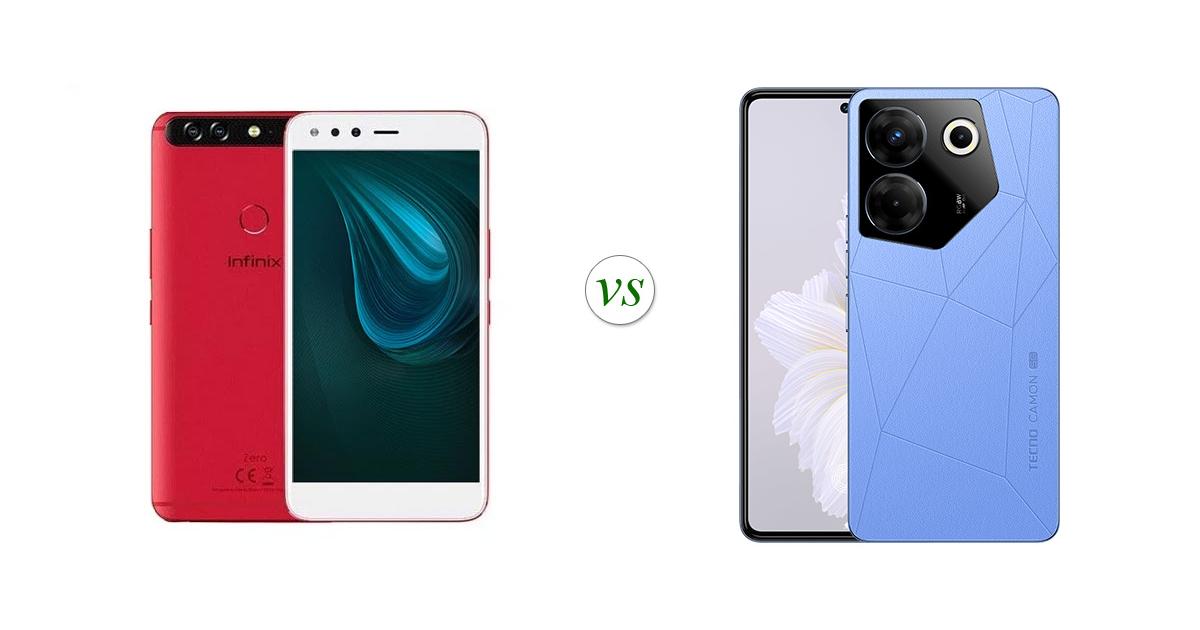 Infinix Mobile Zero 5 vs TECNO CAMON 20 Pro 5G: Side by Side Specs ...