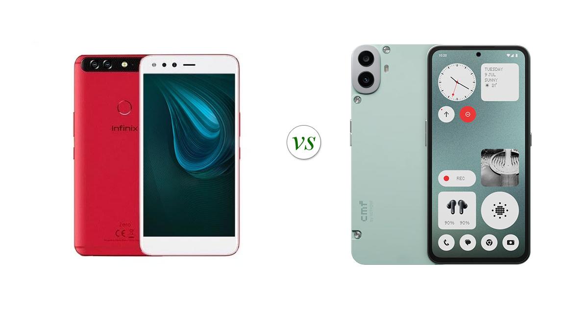 Infinix Mobile Zero 5 vs CMF Phone 1: Side by Side Specs Comparison