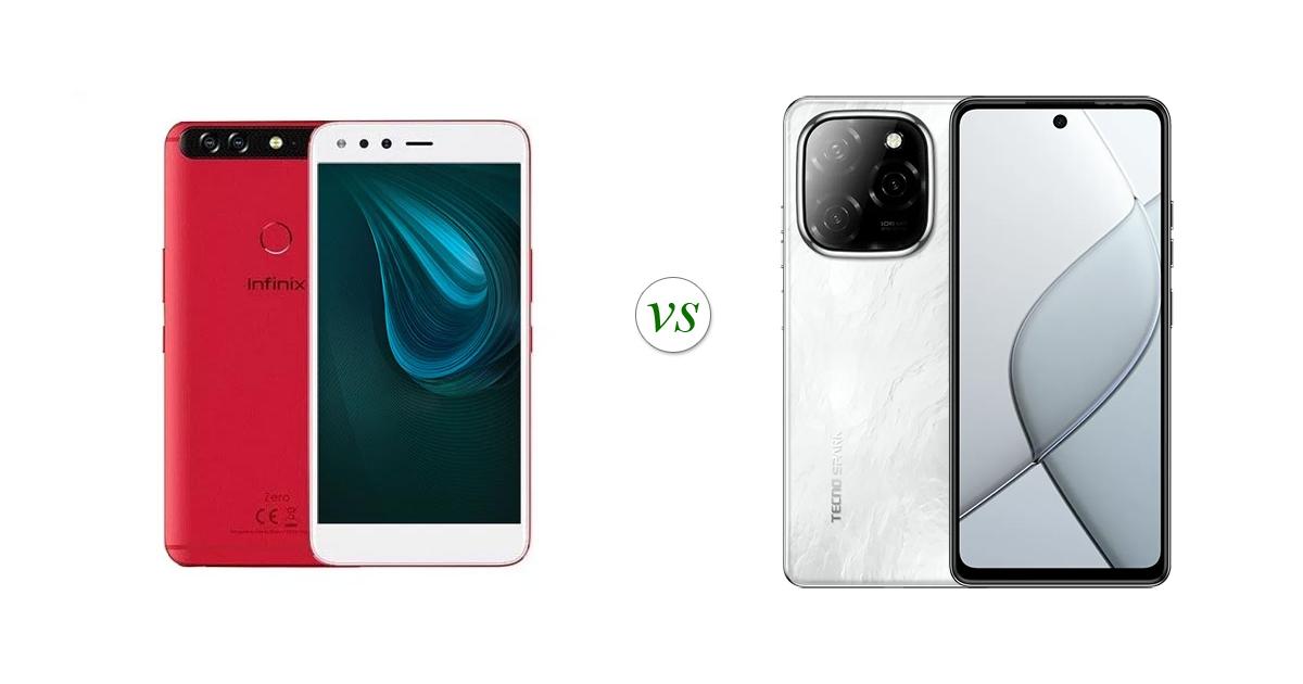 Infinix Mobile Zero 5 vs TECNO SPARK 20 Pro 5G: Side by Side Specs ...