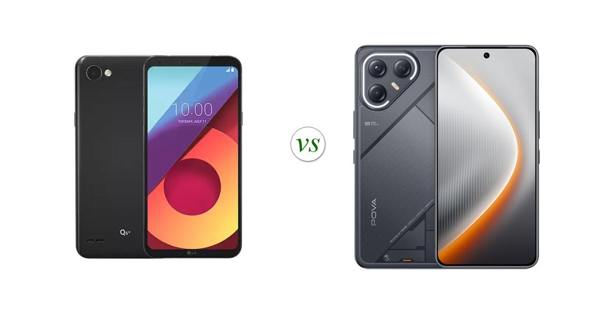 LG Q6+ vs TECNO POVA 7 Ultra 5G: Side by Side Specs Comparison