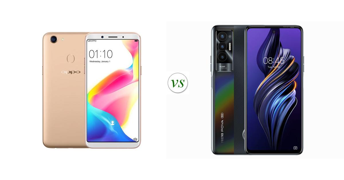 OPPO F5 Youth vs TECNO POVA 5G: Side by Side Specs Comparison
