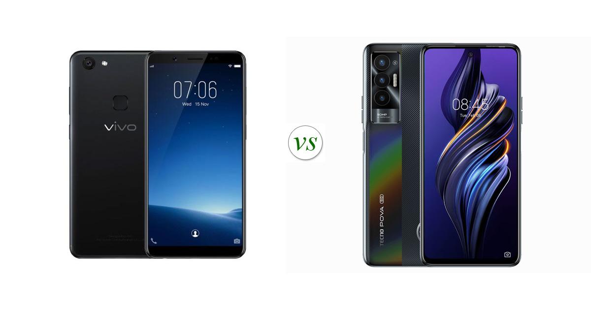 Vivo V7 vs TECNO POVA 5G: Side by Side Specs Comparison