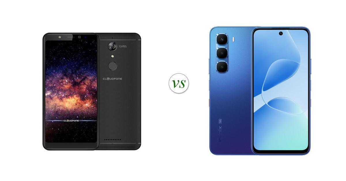 Cloudfone Next Infinity Plus vs Infinix HOT 60 5G+: Side by Side Specs ...