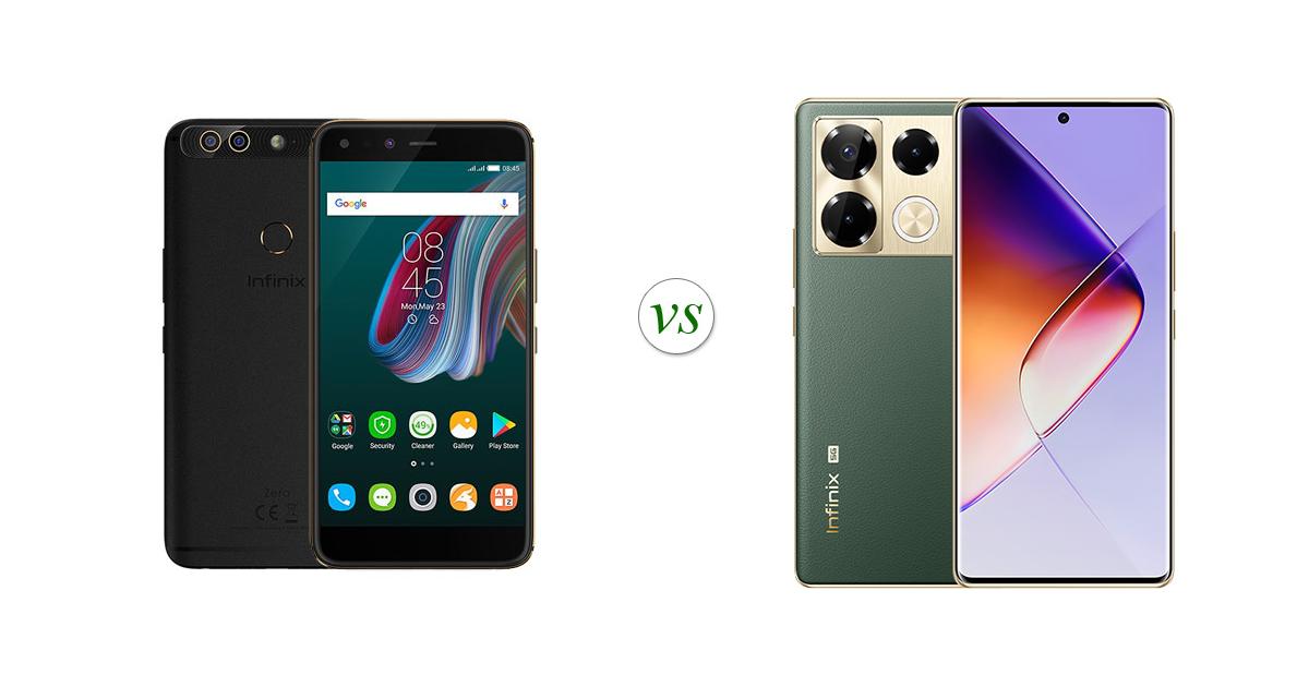 Infinix Mobile Zero 5 Pro vs Infinix NOTE 40 Pro+ 5G: Side by Side ...