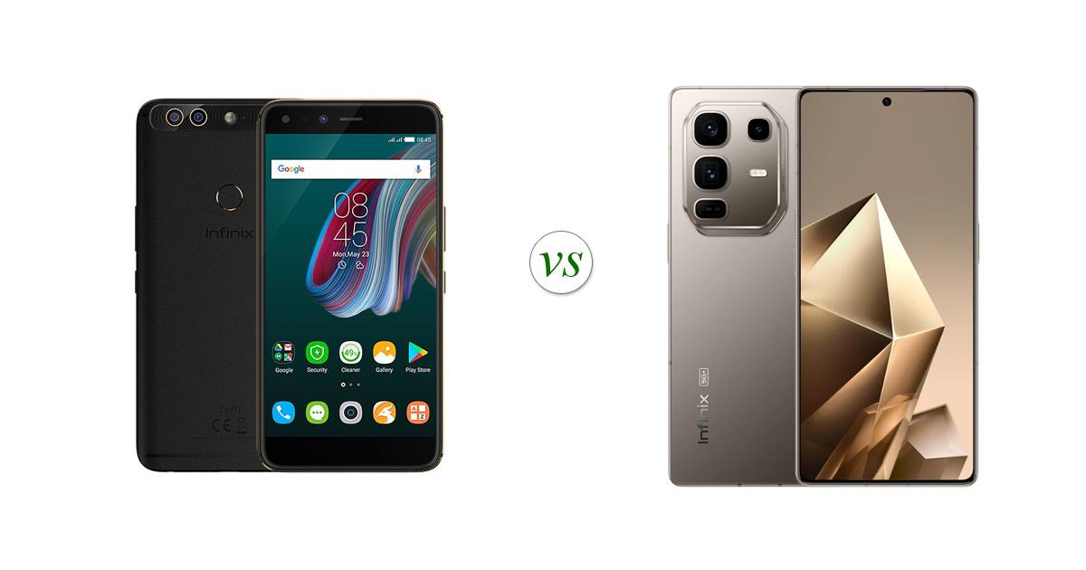 Infinix Mobile Zero 5 Pro vs Infinix NOTE 50 Pro+ 5G: Side by Side Specs Comparison