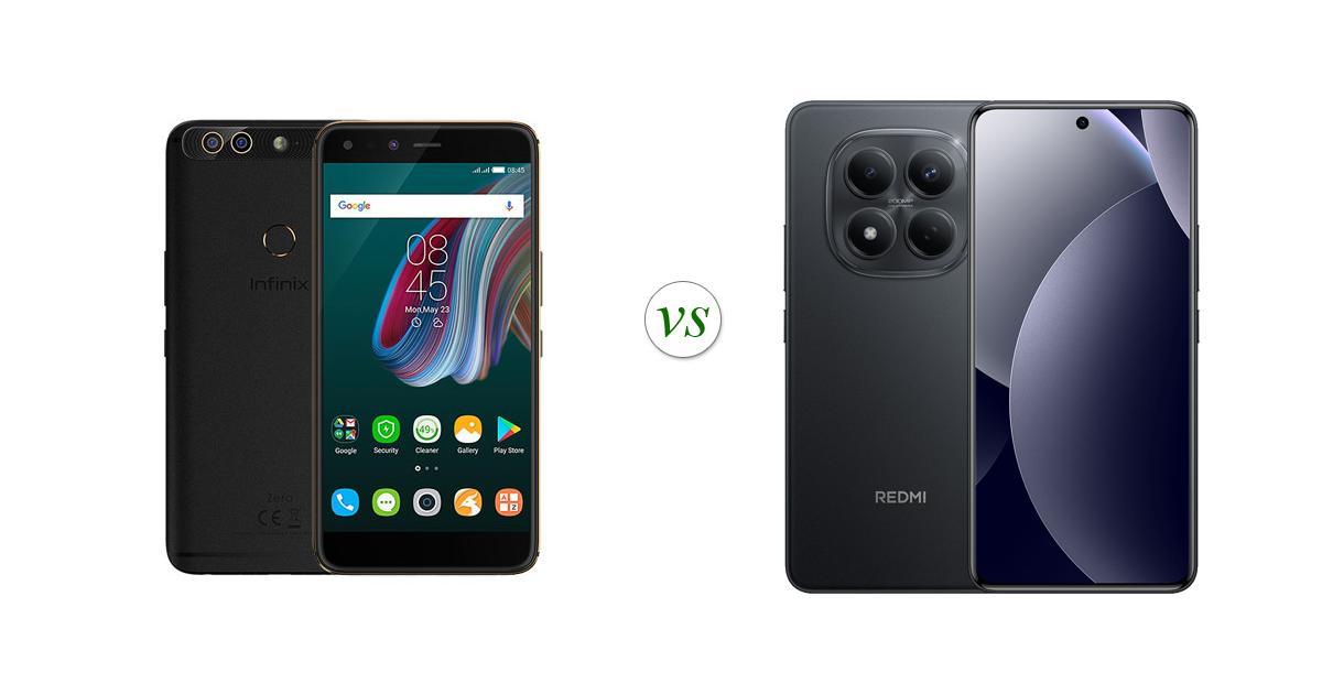 Infinix Mobile Zero 5 Pro vs Redmi Note 15 Pro: Side by Side Specs ...