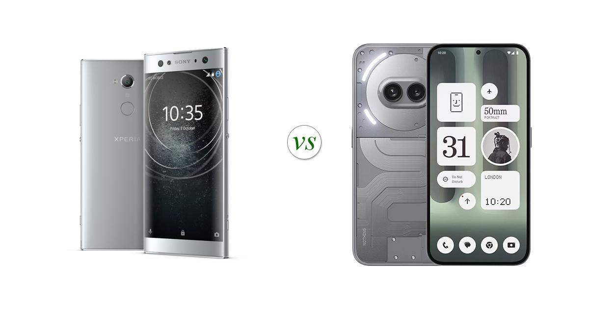Sony Xperia XA2 Ultra vs Nothing Phone (2a) Plus: Side by Side Specs ...