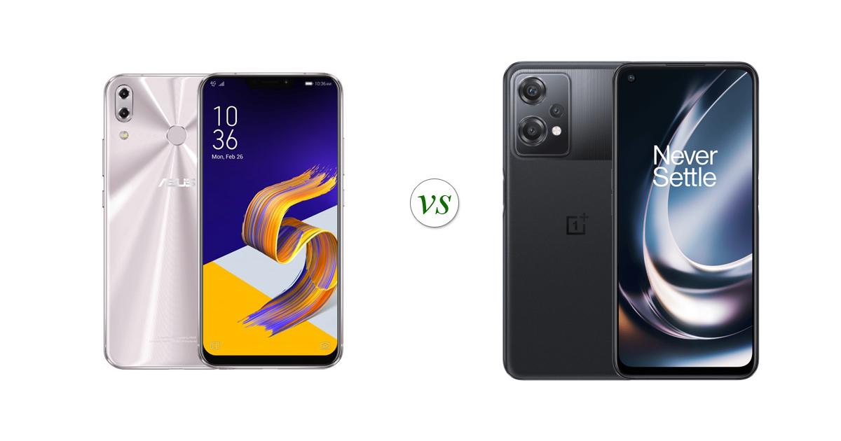 ASUS Zenfone 5 vs OnePlus Nord CE 2 Lite: Side by Side Specs Comparison