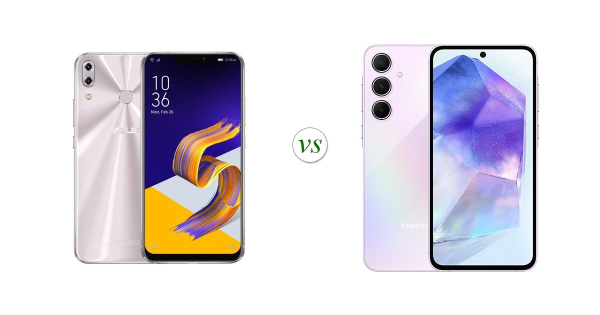 ASUS Zenfone 5 vs Samsung Galaxy A55 5G: Side by Side Specs Comparison