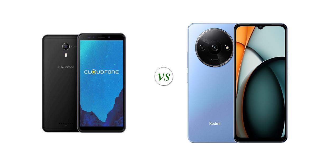 Cloudfone Thrill Boost 3 vs Redmi A3: Side by Side Specs Comparison
