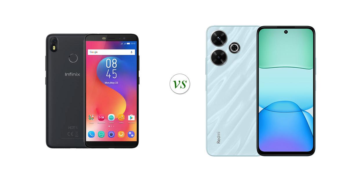 Infinix Mobile Hot S3 vs Redmi 13: Side by Side Specs Comparison