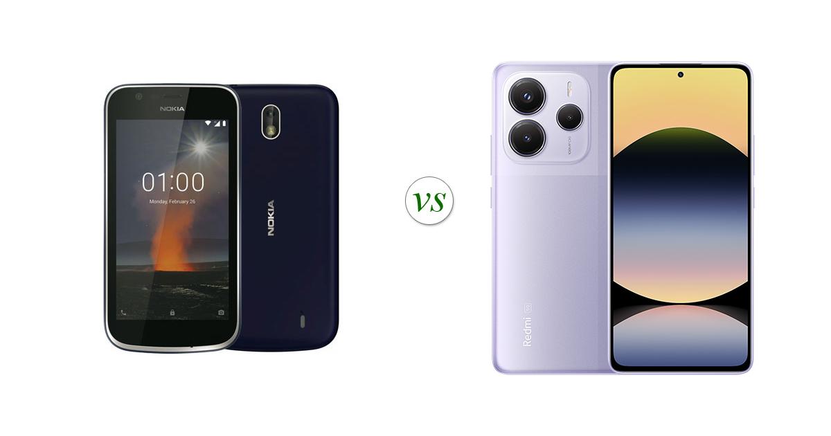 Nokia 1 vs Redmi Note 14 5G: Side by Side Specs Comparison
