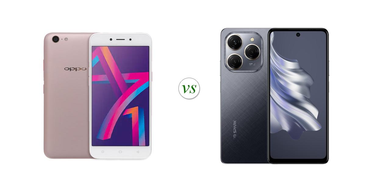 OPPO A71 (2018) vs TECNO SPARK 20 Pro: Side by Side Specs Comparison