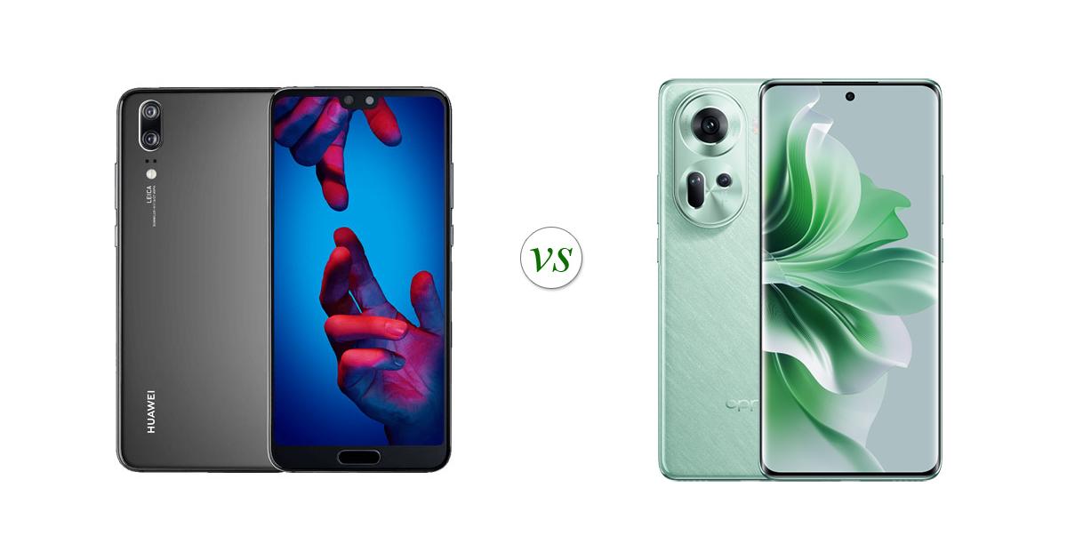 Huawei P20 vs OPPO Reno11 5G: Side by Side Specs Comparison