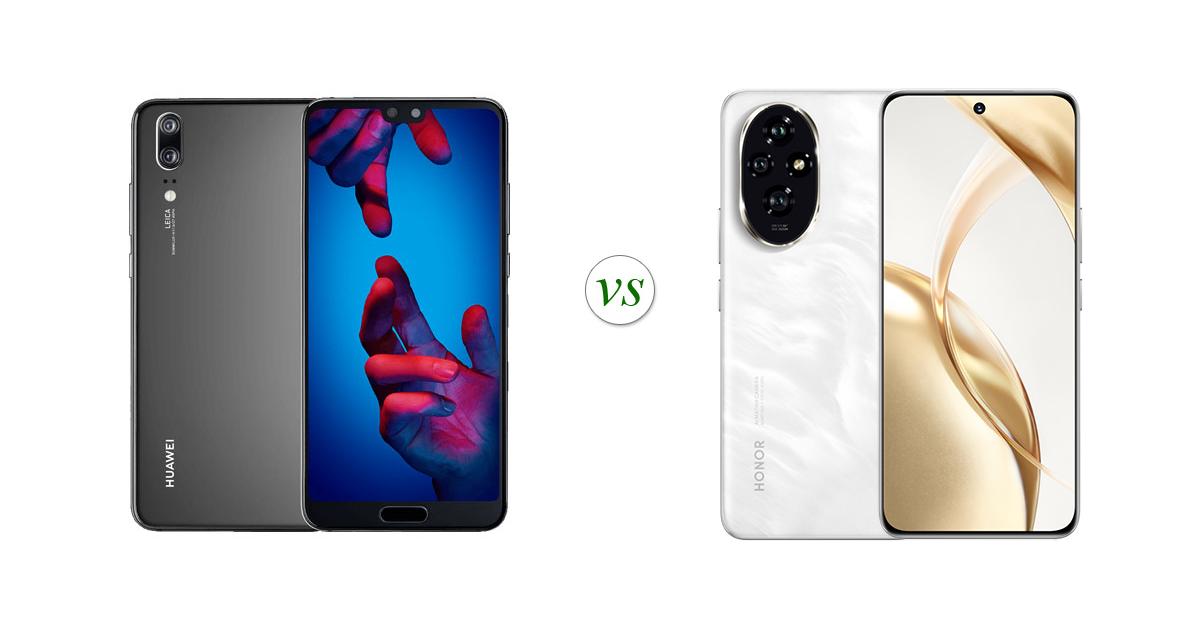 Huawei P20 vs HONOR 200: Side by Side Specs Comparison
