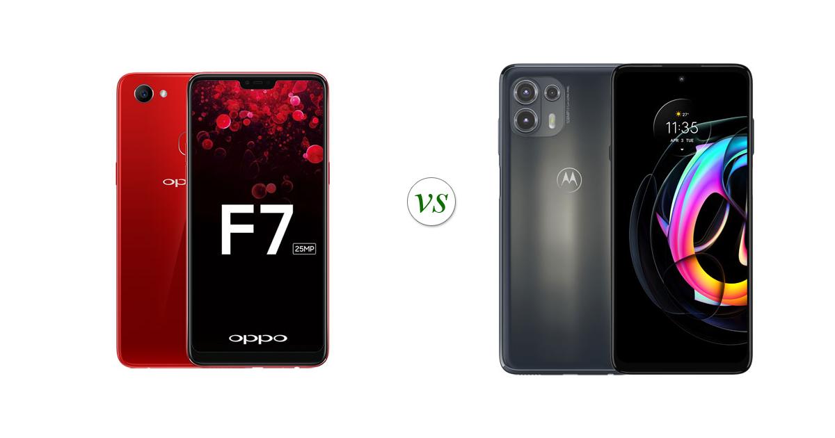 OPPO F7 vs Motorola Moto Edge 20 Fusion: Side by Side Specs Comparison