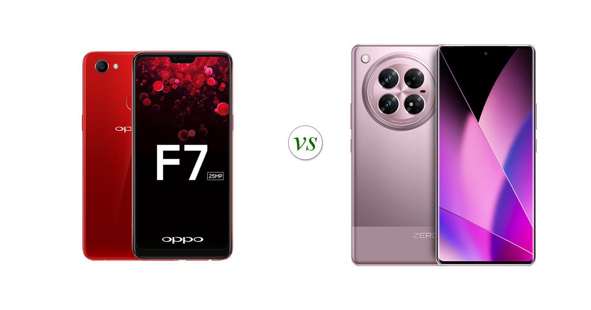 OPPO F7 vs Infinix ZERO 40 5G: Side by Side Specs Comparison