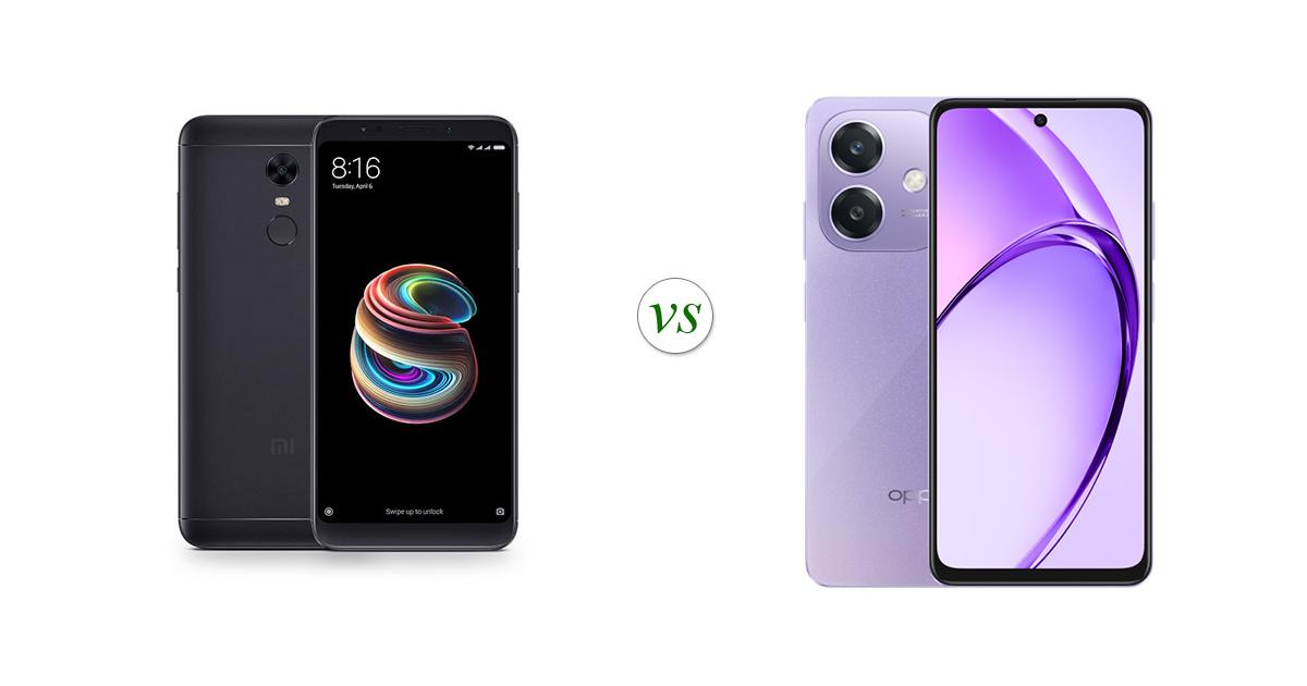 Xiaomi Redmi 5 Plus vs OPPO A3: Side by Side Specs Comparison