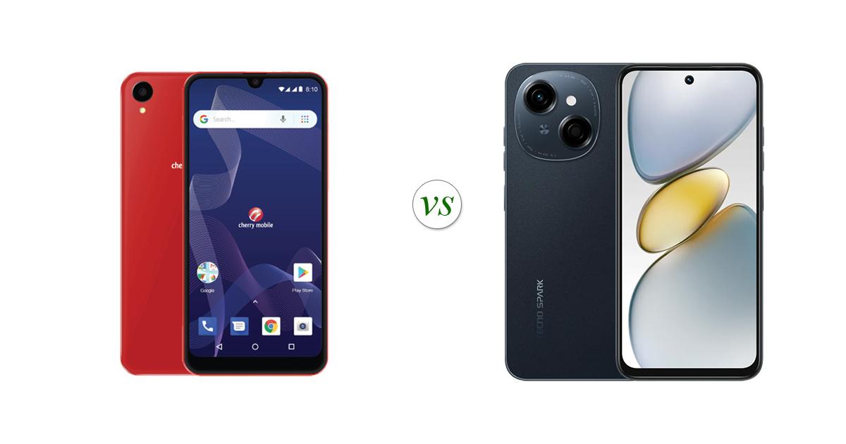 Cherry Mobile Flare Y7 vs TECNO SPARK Go 1: Side by Side Specs Comparison