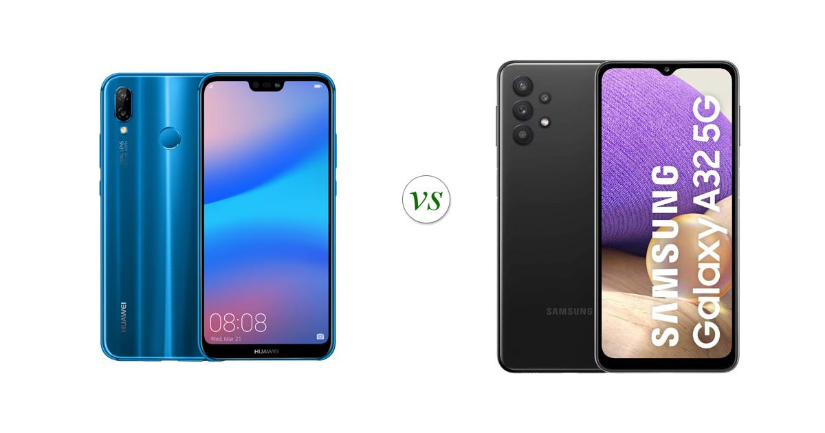 Huawei P20 Lite vs Samsung Galaxy A32 5G: Side by Side Specs Comparison