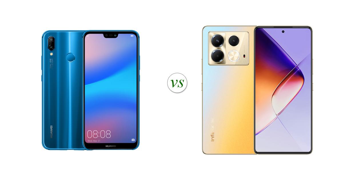 Huawei P20 Lite vs Infinix NOTE 40 5G: Side by Side Specs Comparison
