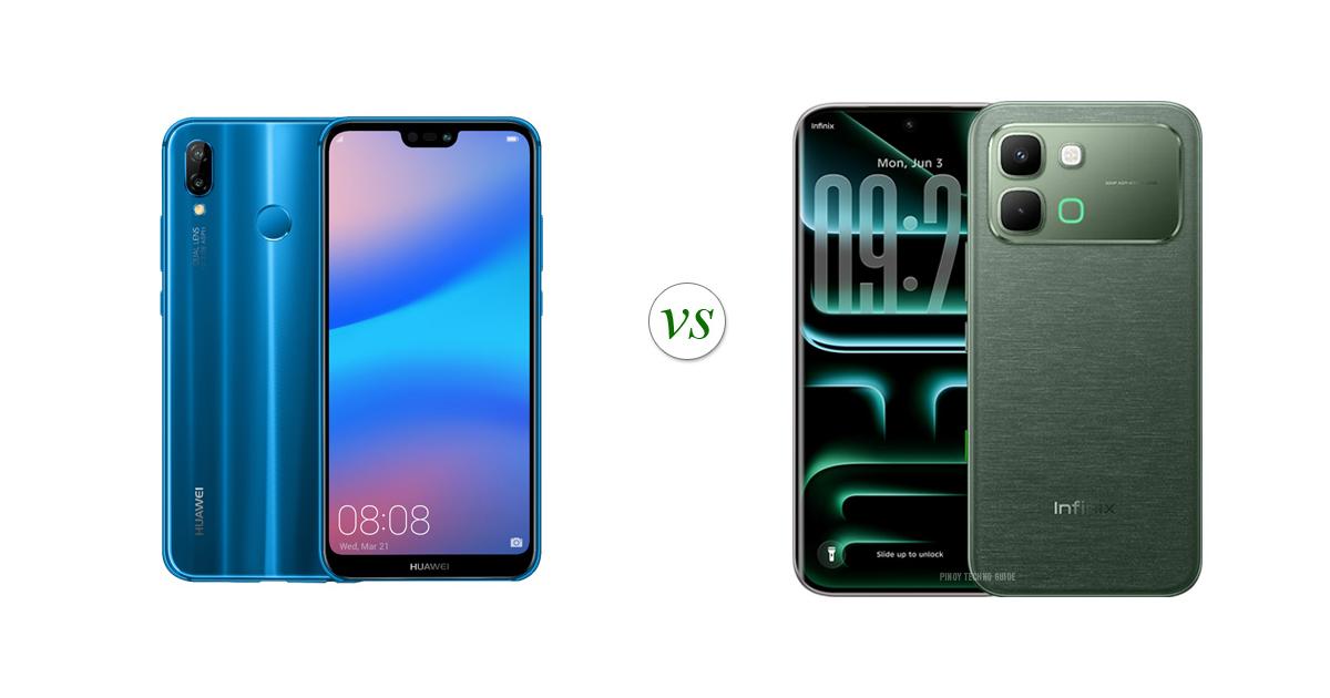 Huawei P20 Lite vs Infinix NOTE Edge 5G: Side by Side Specs Comparison