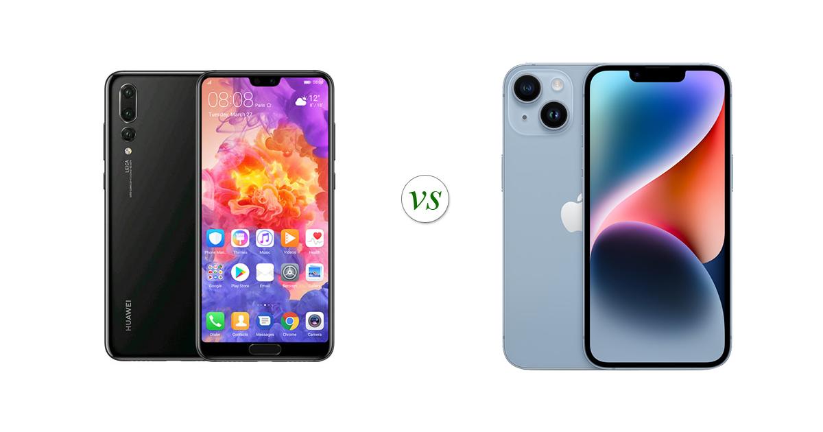 Huawei P20 Pro vs Apple iPhone 14: Side by Side Specs Comparison