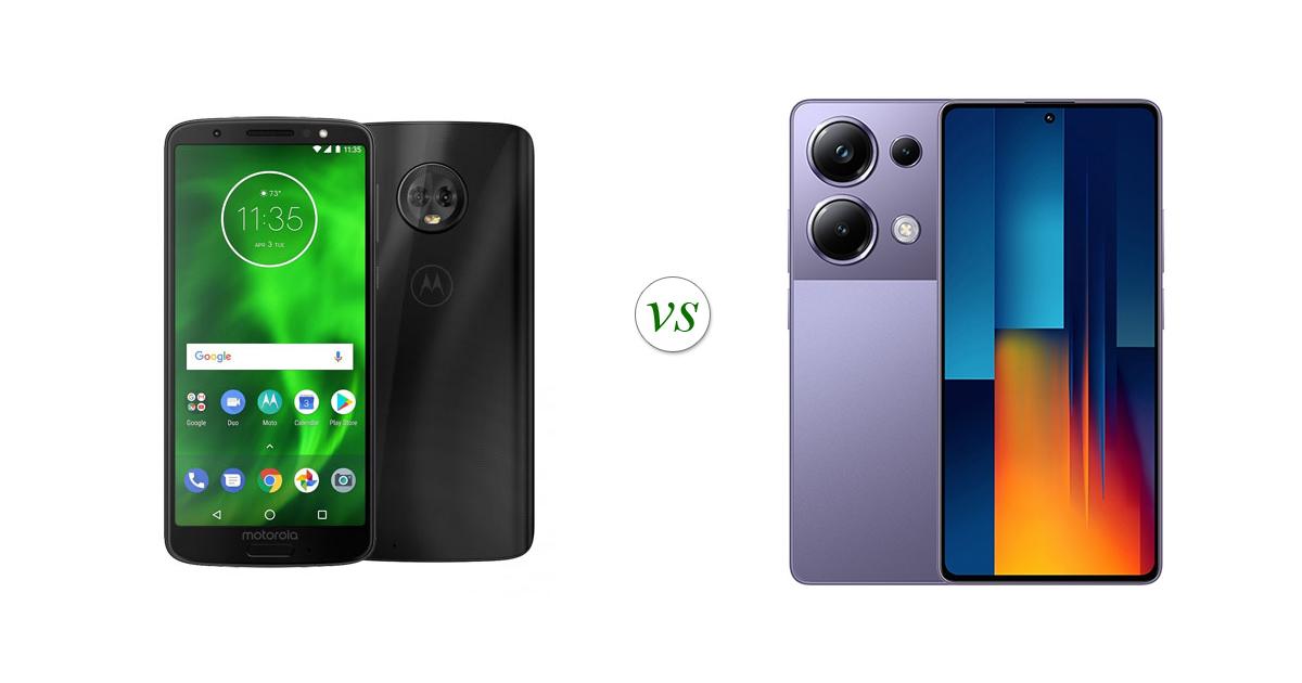 Motorola Moto G6 vs POCO M6 Pro: Side by Side Specs Comparison