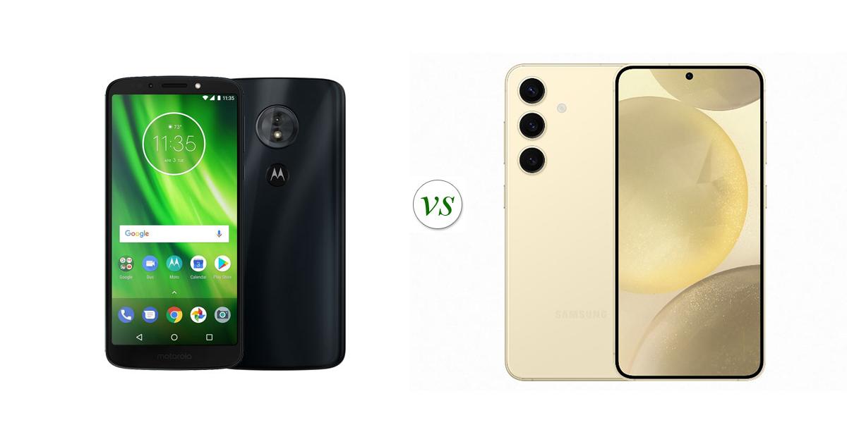 Motorola Moto G6 Play vs Samsung Galaxy S24: Side by Side Specs Comparison