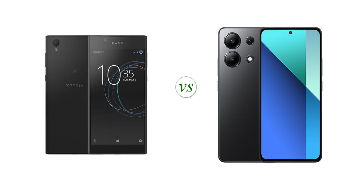 Sony Xperia L1 vs Redmi Note 13: Side by Side Specs Comparison