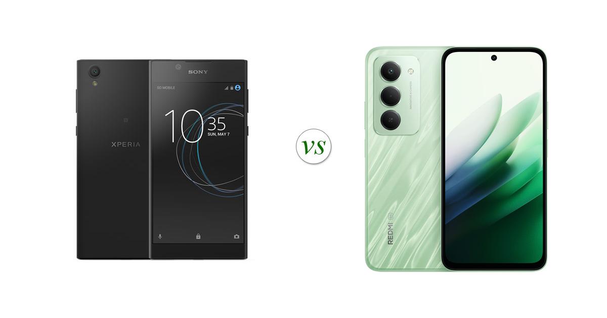 Sony Xperia L1 vs Redmi 15 5G: Side by Side Specs Comparison