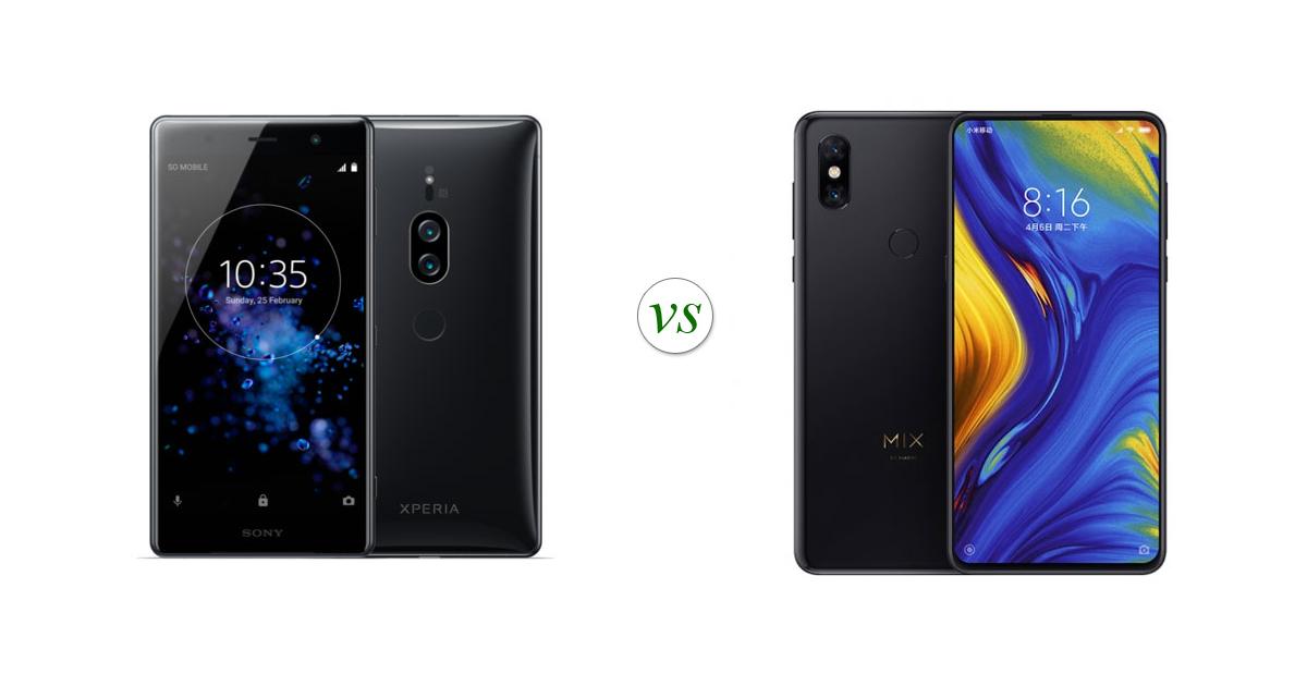 Sony Xperia XZ2 Premium vs Xiaomi Mi Mix 3: Side by Side Specs Comparison