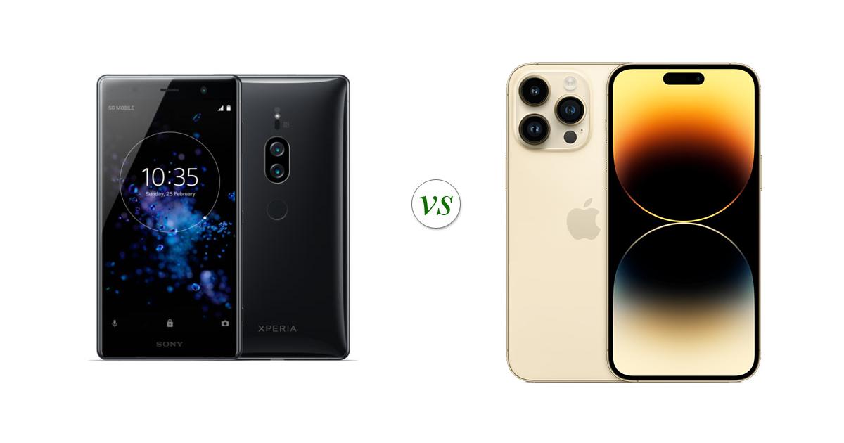 Sony Xperia XZ2 Premium vs Apple iPhone 14 Pro Max: Side by Side Specs ...
