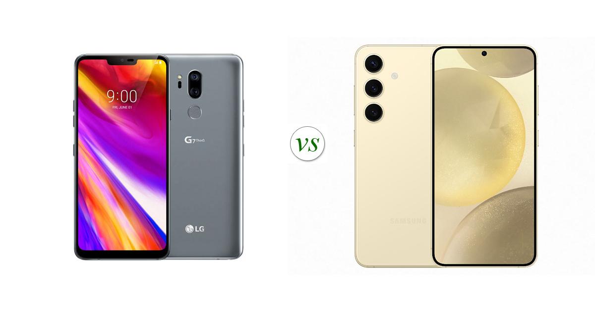 LG G7 ThinQ vs Samsung Galaxy S24: Side by Side Specs Comparison