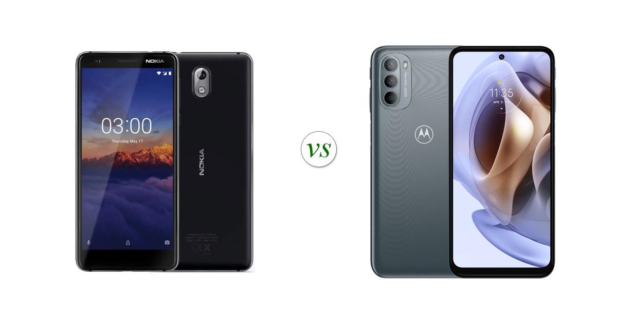 Nokia 3.1 vs Motorola moto G31: Side by Side Specs Comparison