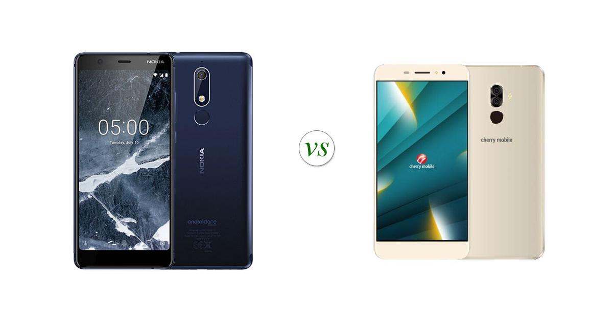Nokia 5.1 vs Cherry Mobile Omega HD Duo: Side by Side Specs Comparison